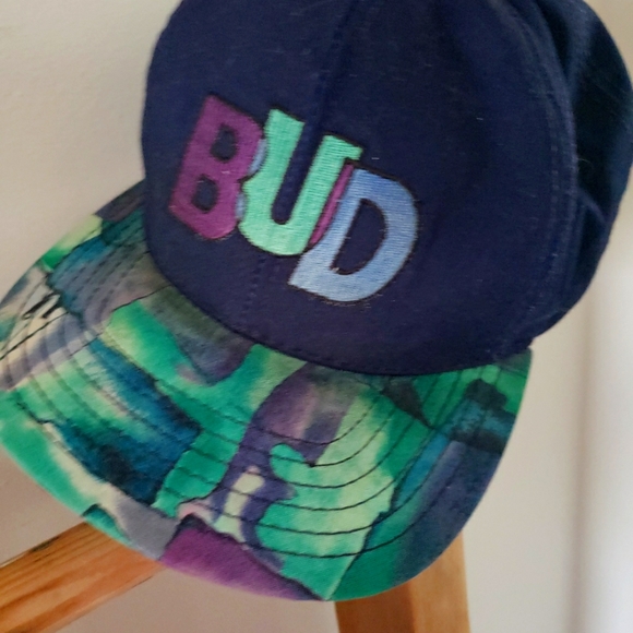 Accessories | Vintage Bud Cap Snapback Made In The Usa | Poshmark